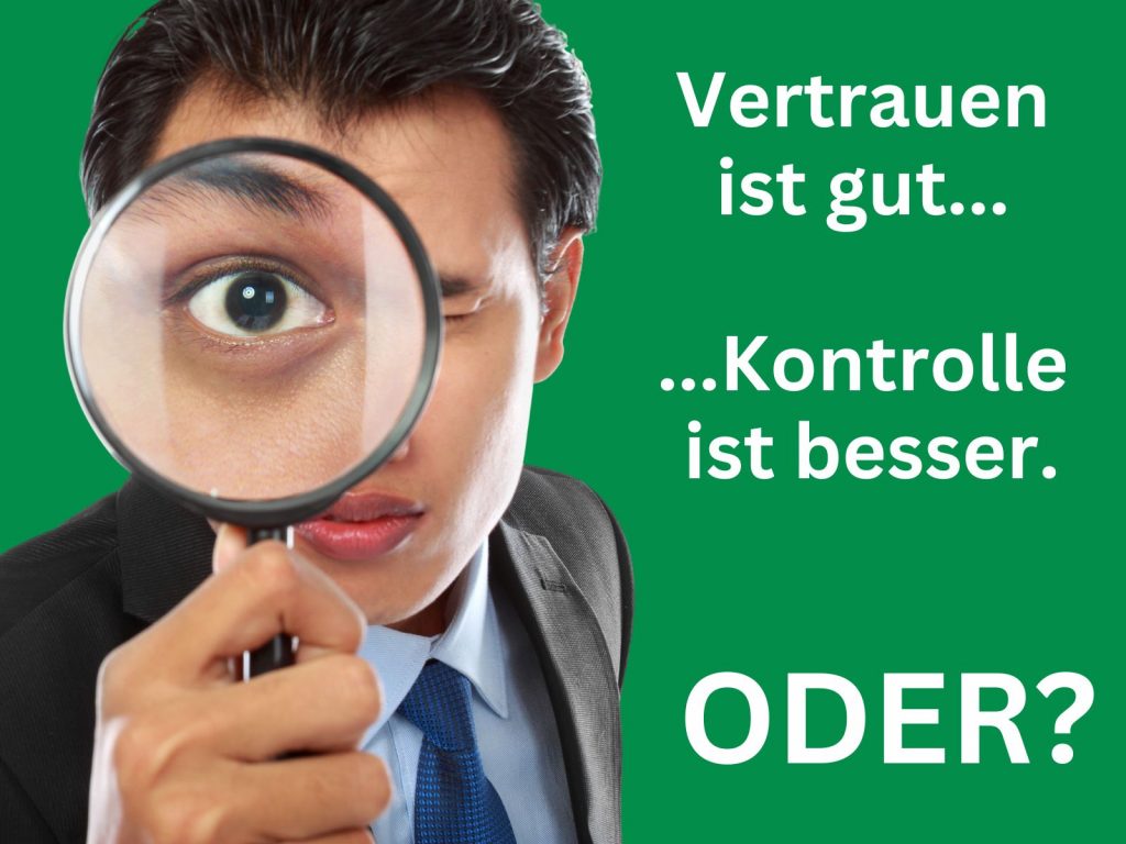 Warum Du Deine Mitarbeiter kontrollieren solltest! - Seminarkonzepte kaufen